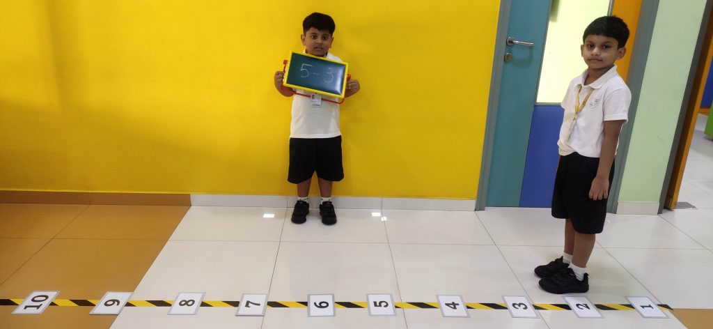 Number Line games @ CPSGS, ANN - CPS Global