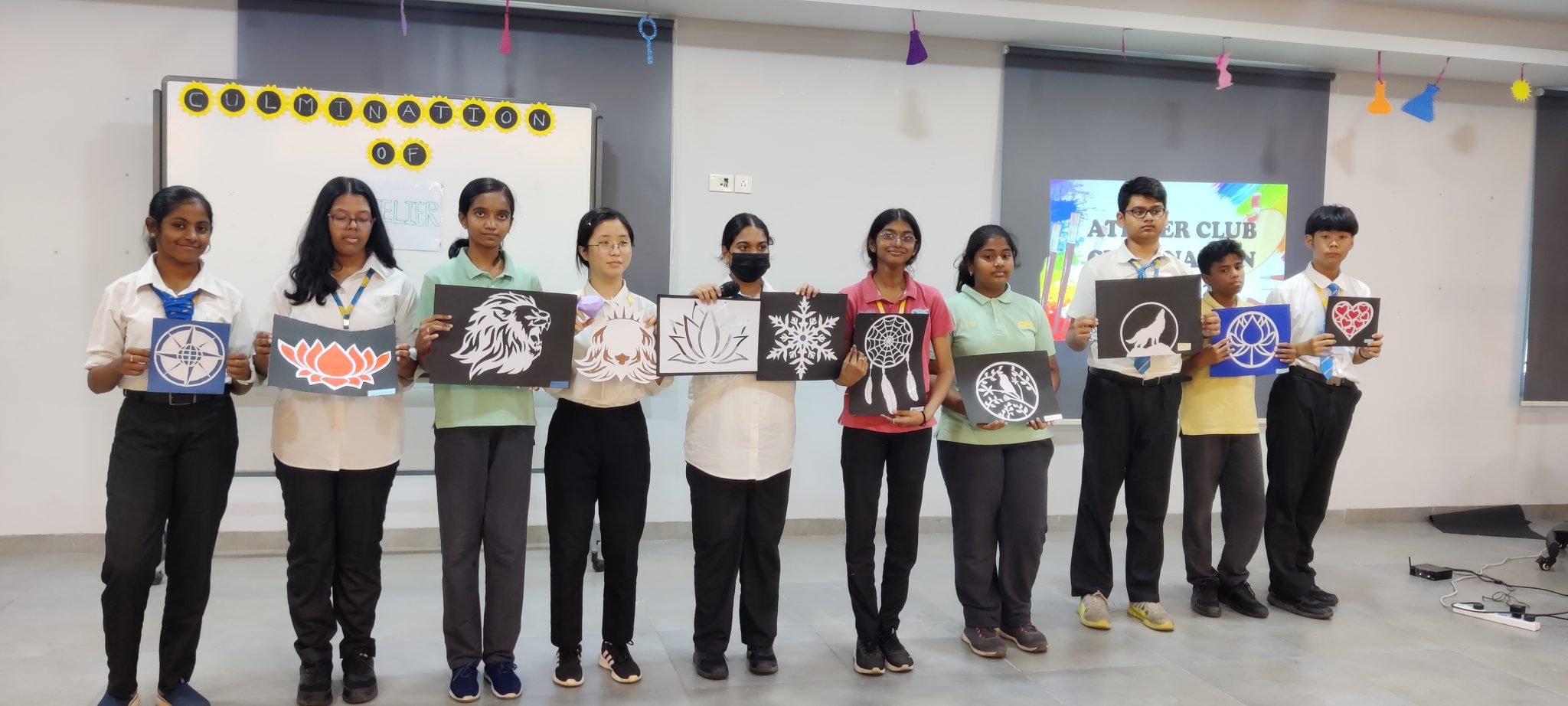 Atelier Club Culmination 2023 @ CPSGS,TMZ To create a work of art is to ...