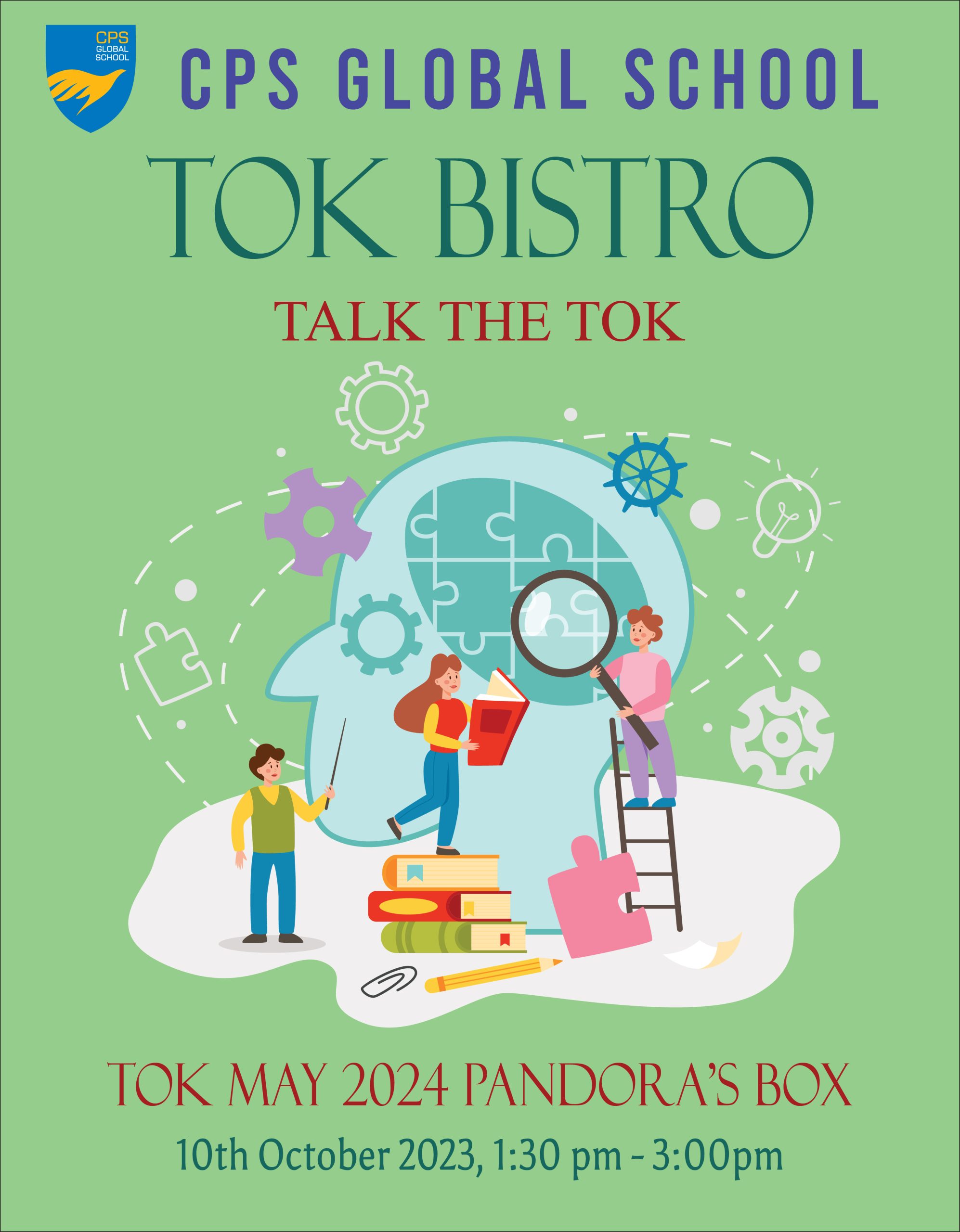 A Plentiful Serving of Food for Thought – The TOK Bistro at CPS Global ...