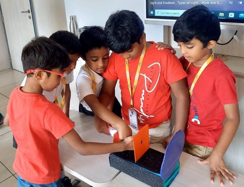 Discovering the Magic of Light @ CPS Global School, Anna Nagar - CPS Global