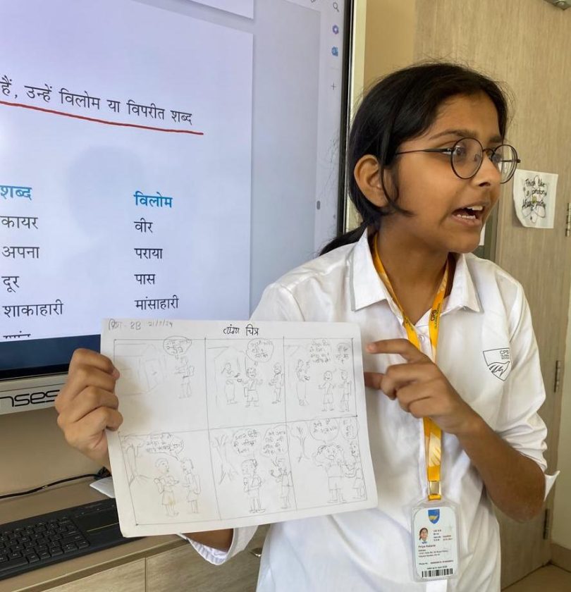 Blending Art and Language @ CPS Global School, Anna Nagar - CPS Global