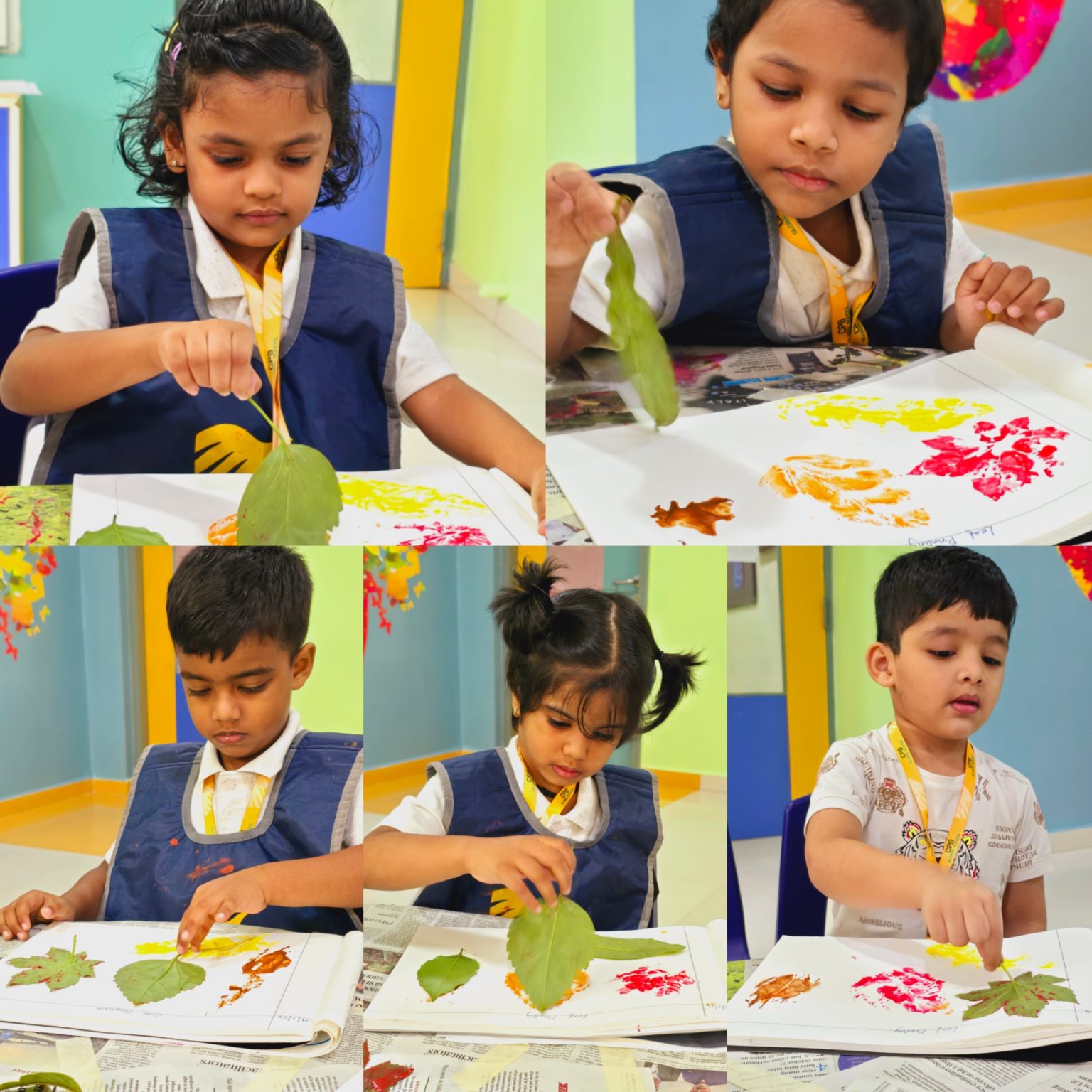 Creating Art with Nature: A Leaf Printing Adventure for Kids @ CPS ...