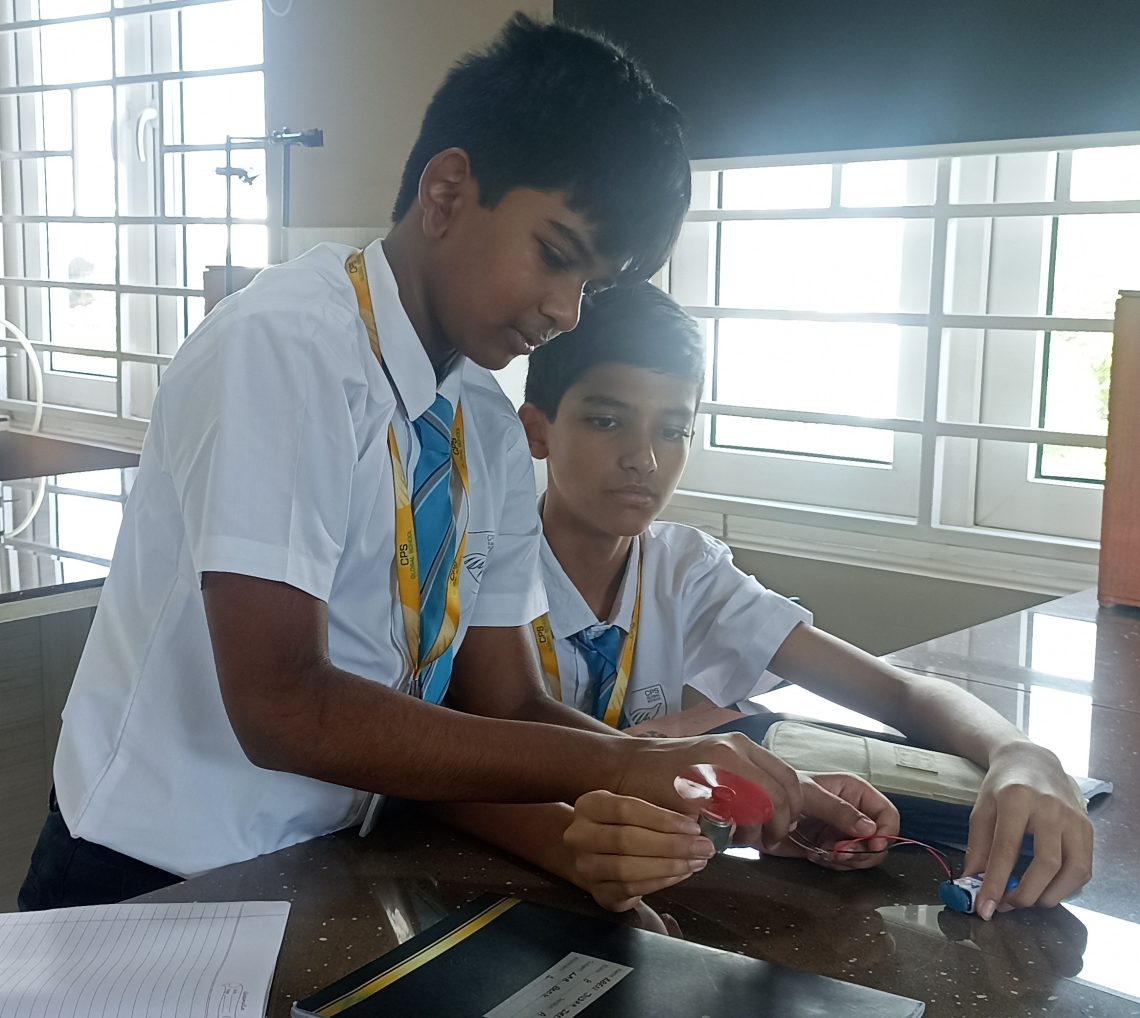 Making a Simple Circuit @ CPS Global School, Anna Nagar - CPS Global