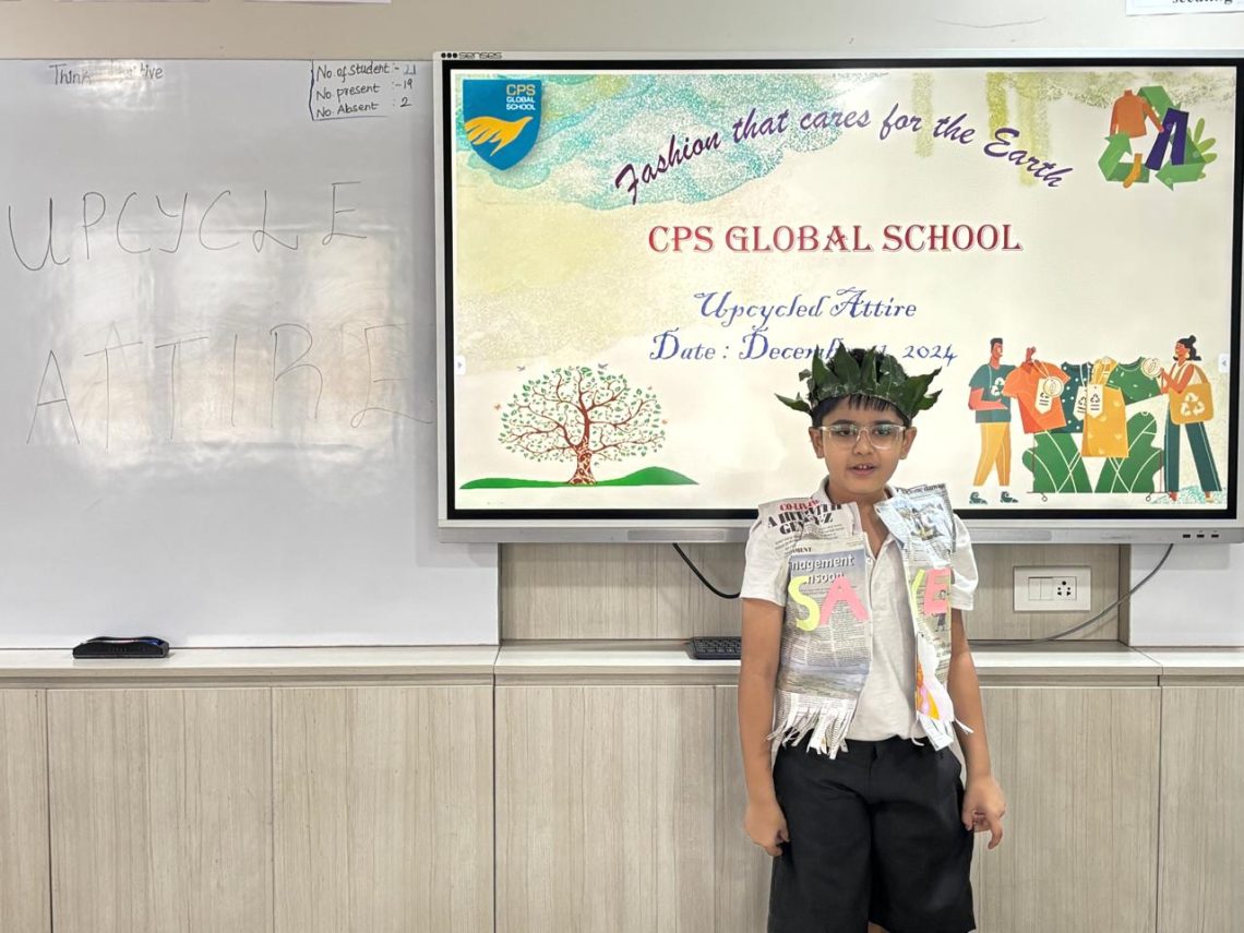 Fashion with a Purpose: Reuse, Recreate and Inspire @ CPS Global School ...