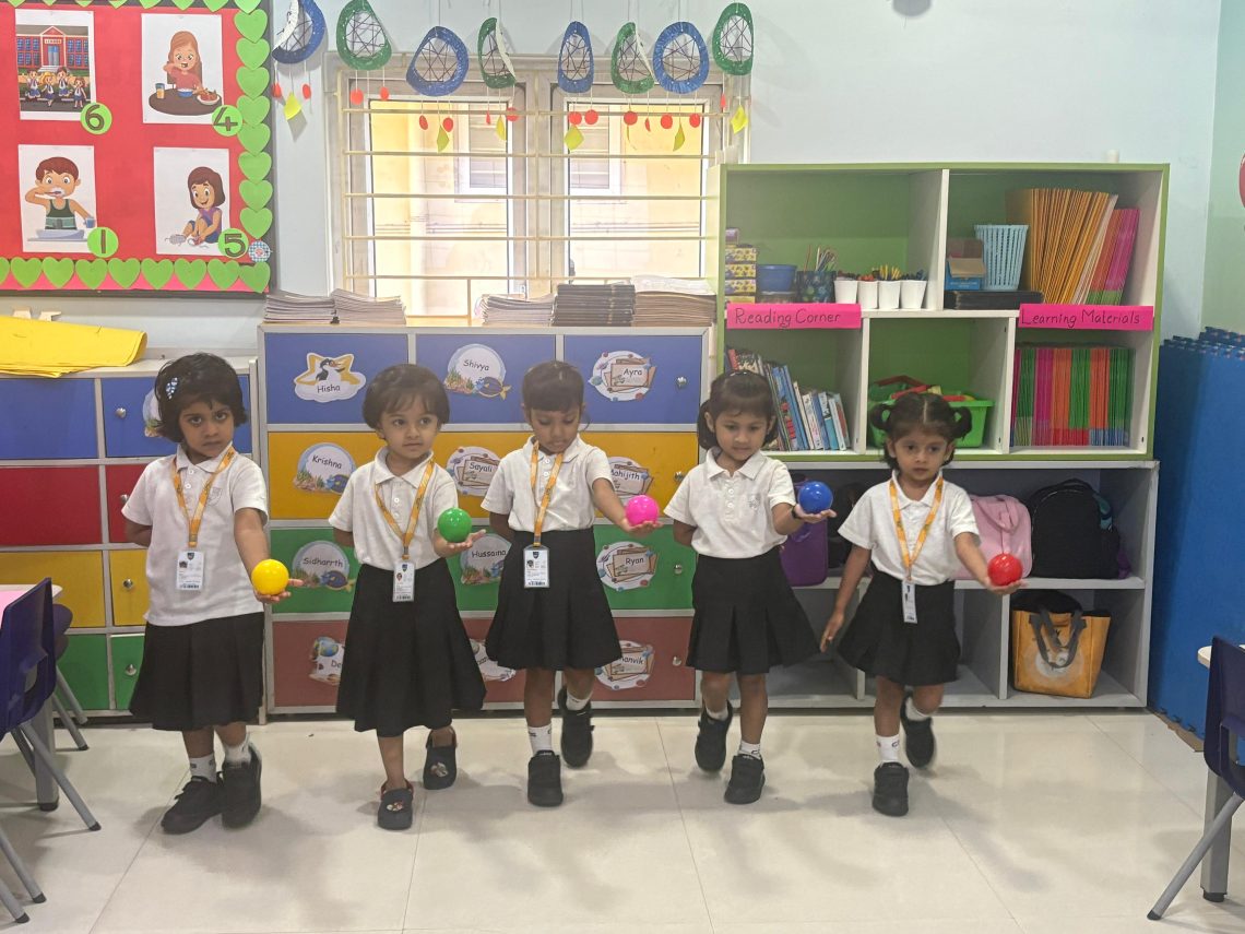 Learning Ordinal Numbers Through Fun – “Balancing Ball Race” Activity ...