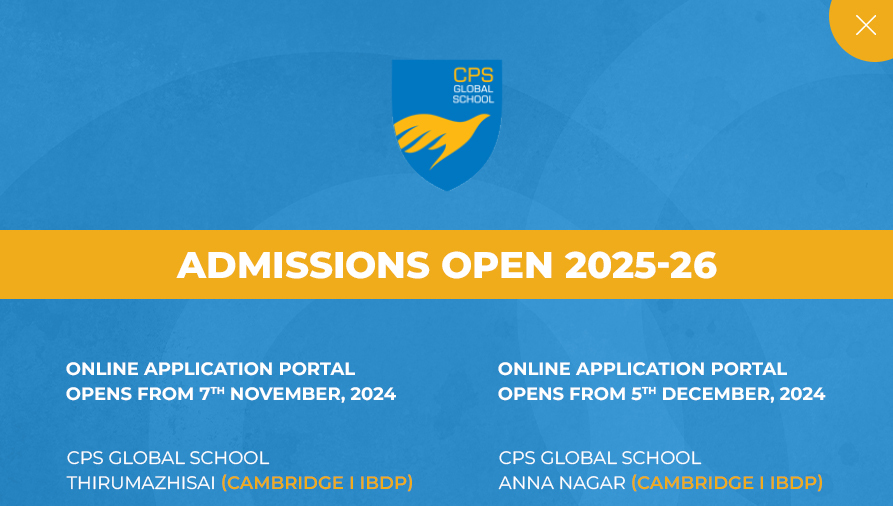 CPS Global School in Chennai | Best IGCSE School Chennai | A Level ...